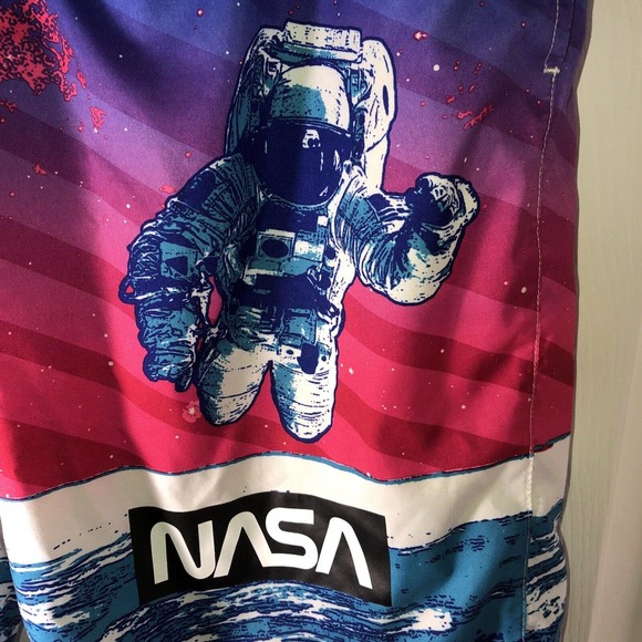NASA Buzz Aldrin | Swim | Buzz Aldrin Nasa Board Shorts Swim Beach ...